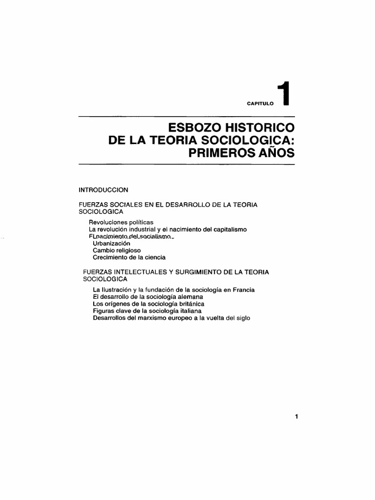 Ritzer - Teoria Sociologica Clasica George Ritzer | PDF