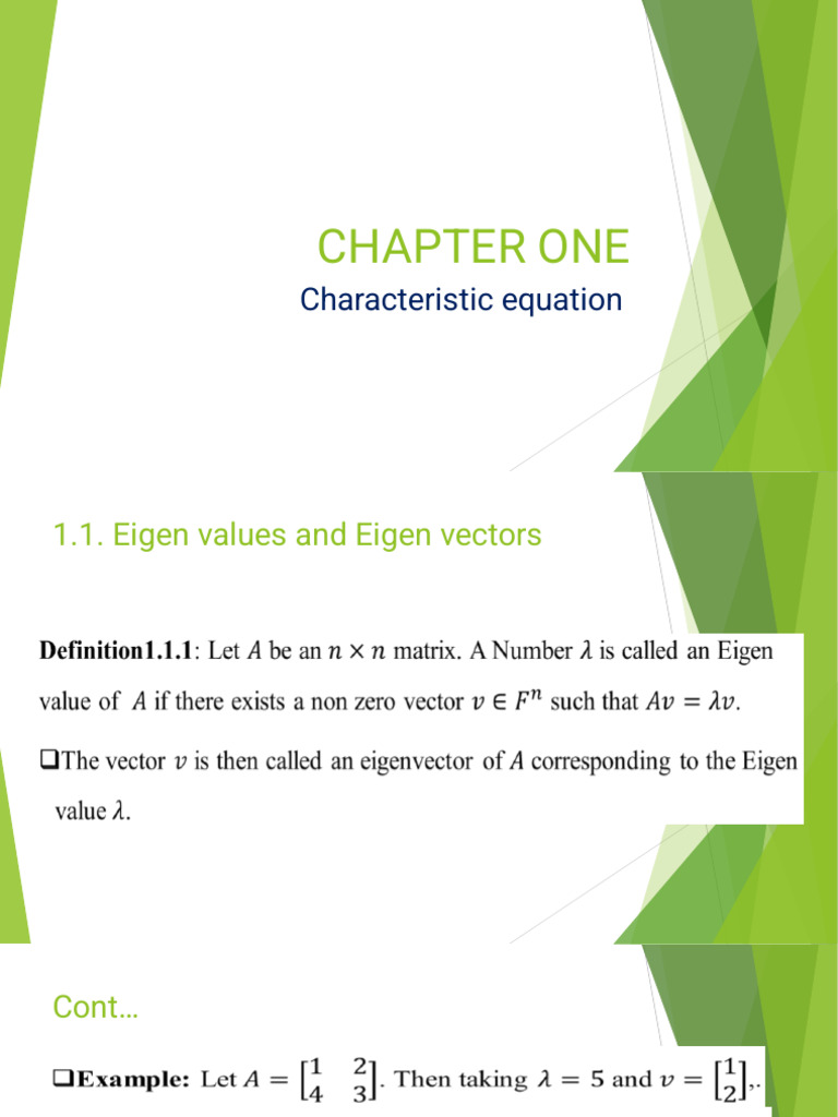 Chapter One | PDF