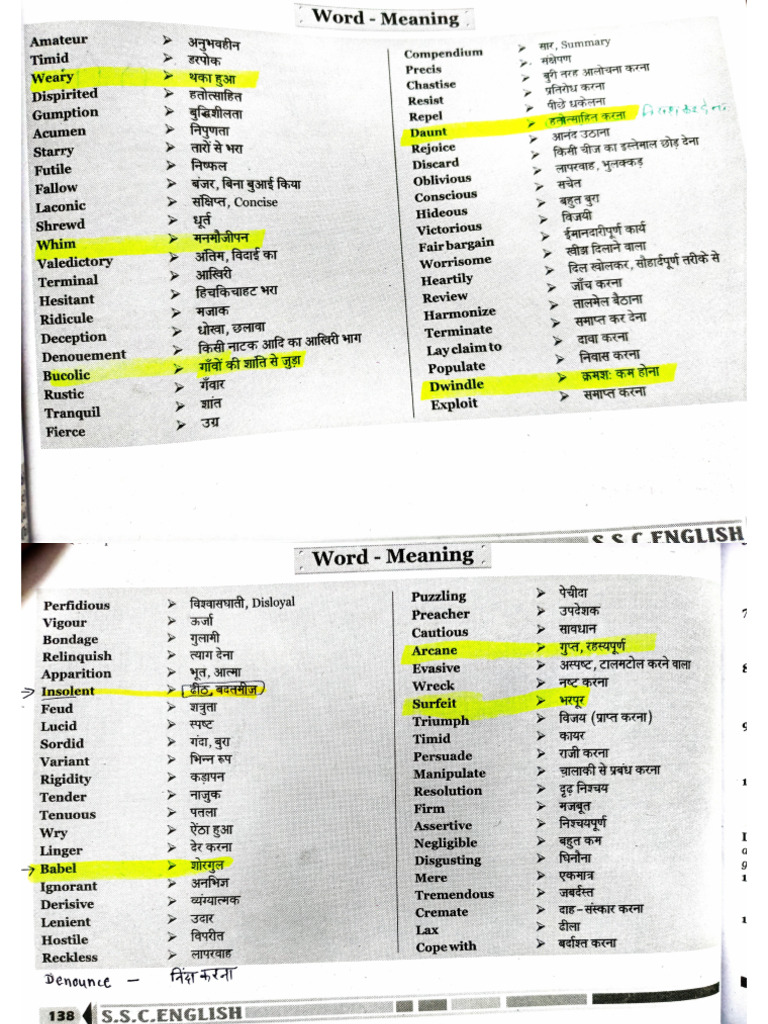 MD Book All The VOCABS | PDF