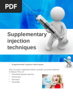 Intraseptal Injection Techniques Explained | PDF | Anesthesia ...