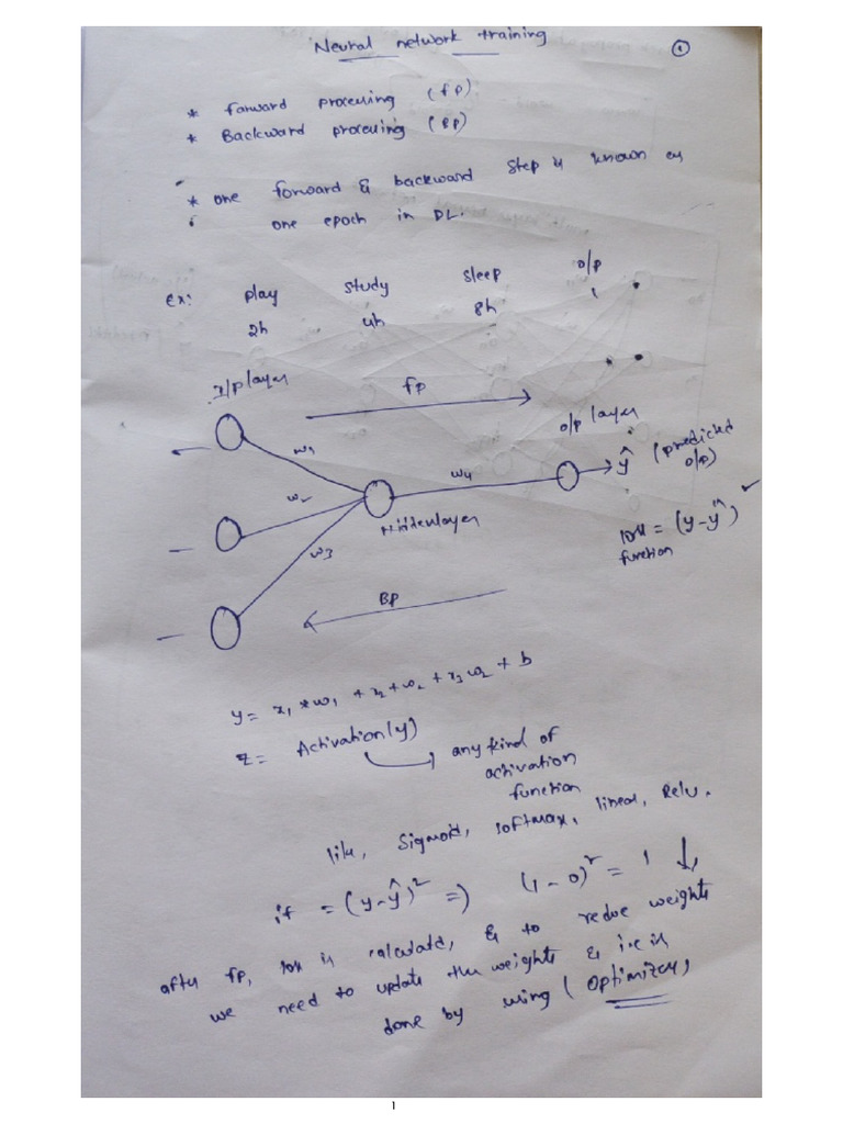 08 Perceptron and NN Training | PDF