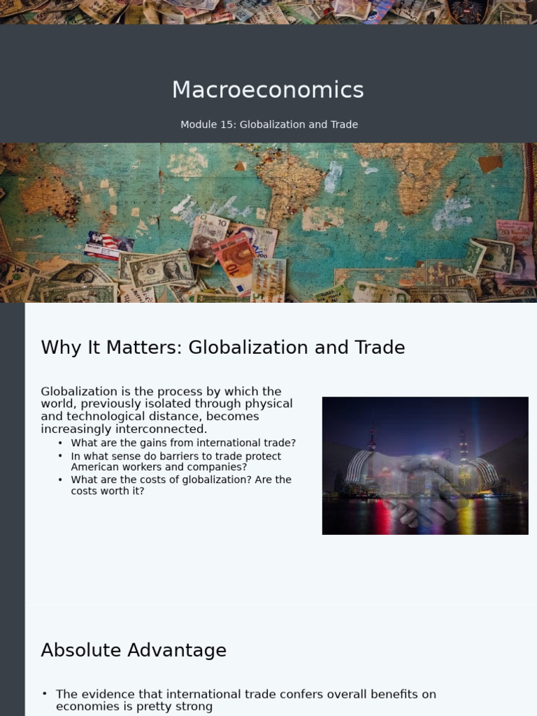 MACRO 15 Globalization+and+Trade+ | PDF | World Trade Organization ...