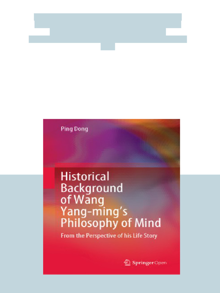 (Ebook) Historical Background of Wang Yang-ming’s Philosophy of Mind ...
