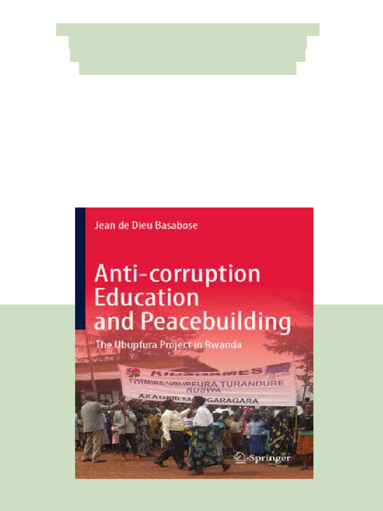 (Ebook) Anti-Corruption Education and Peacebuilding: The Ubupfura ...