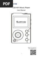 Aimoonsa MP3 Player User Manual | PDF | Menu (Computing ...
