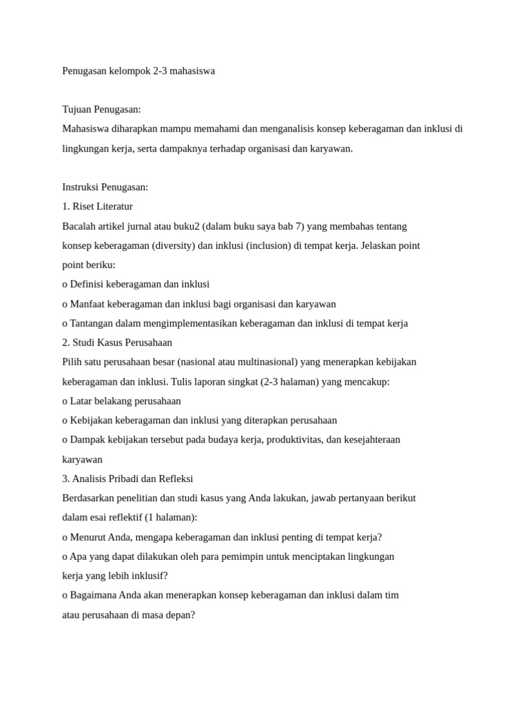 Tugas Sdm Materi Ke 7 | PDF