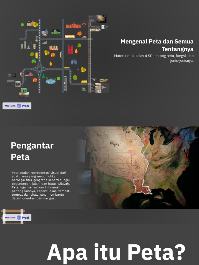 Mengenal Peta Dan Semua Tentangnya | PDF