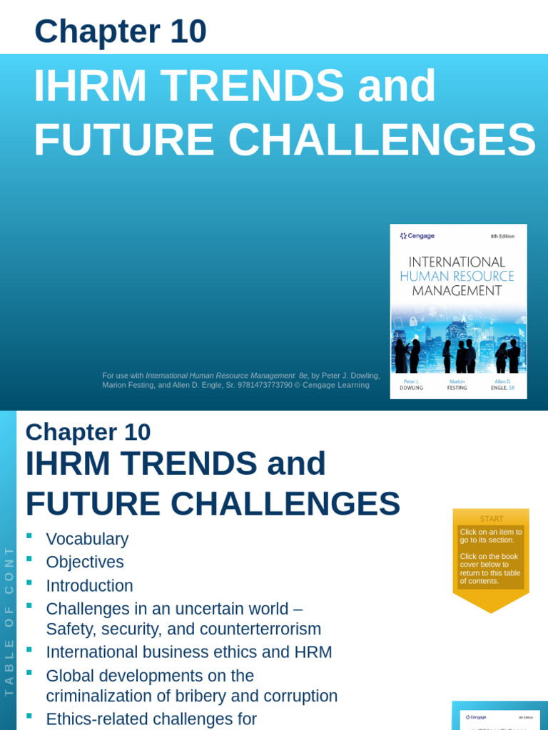 Chapter 8 - Ihrm Trend & Challenges | PDF | Bribery | Corruption