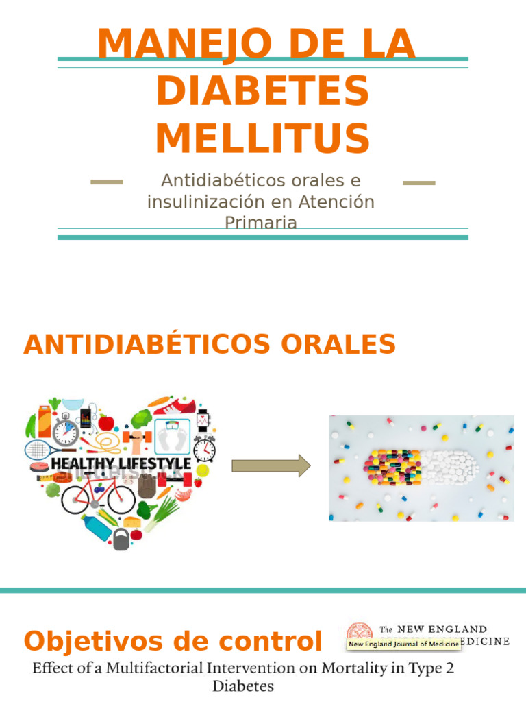 Antidiabeticos Orales e Insulina | PDF | Insulina | Farmacología