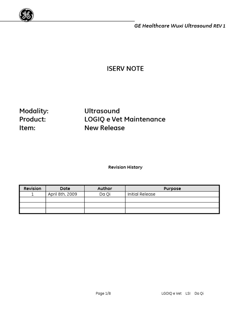 LeVet Maintenance ISERV Rev1 | PDF | Computing | Computer Hardware
