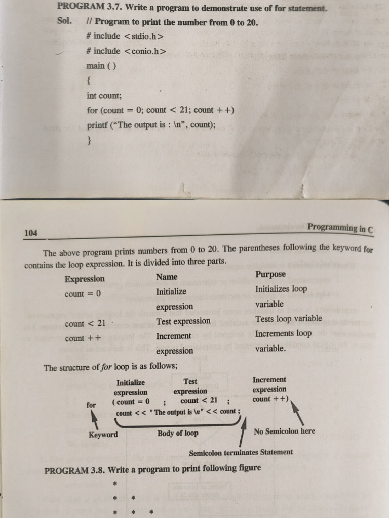 Looping Statement C Programs | PDF