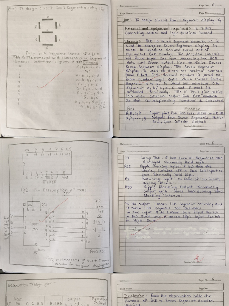 De Experiment 6 | PDF | Display Technology | Electronic Engineering
