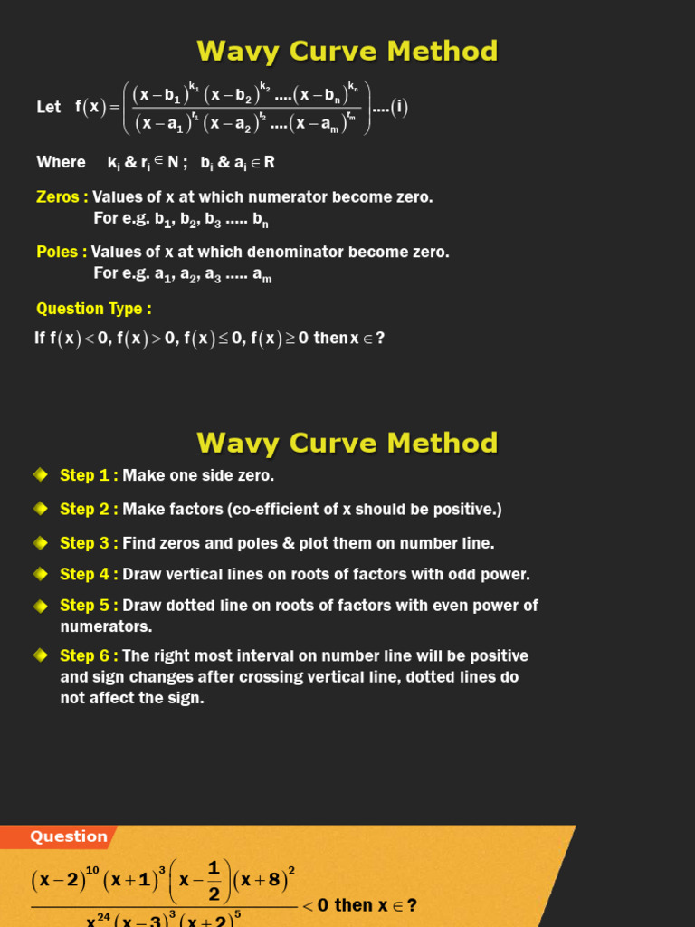 Wavy Curve Method Explained | PDF
