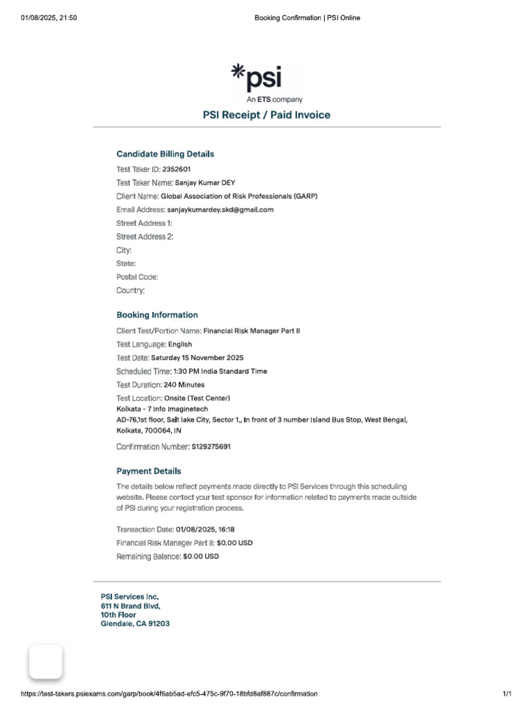 FRM 2 | PDF