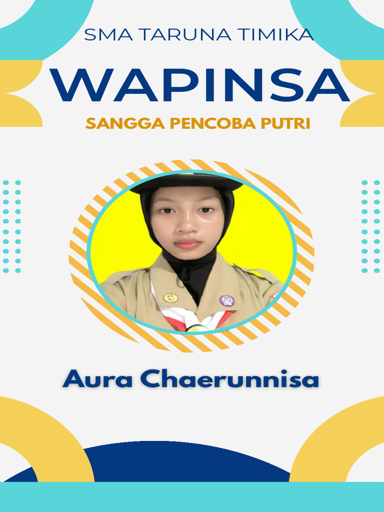 Biru Kuning Dan Putih Modern Panitia SPMB Id Card Vertikal_20251025 ...