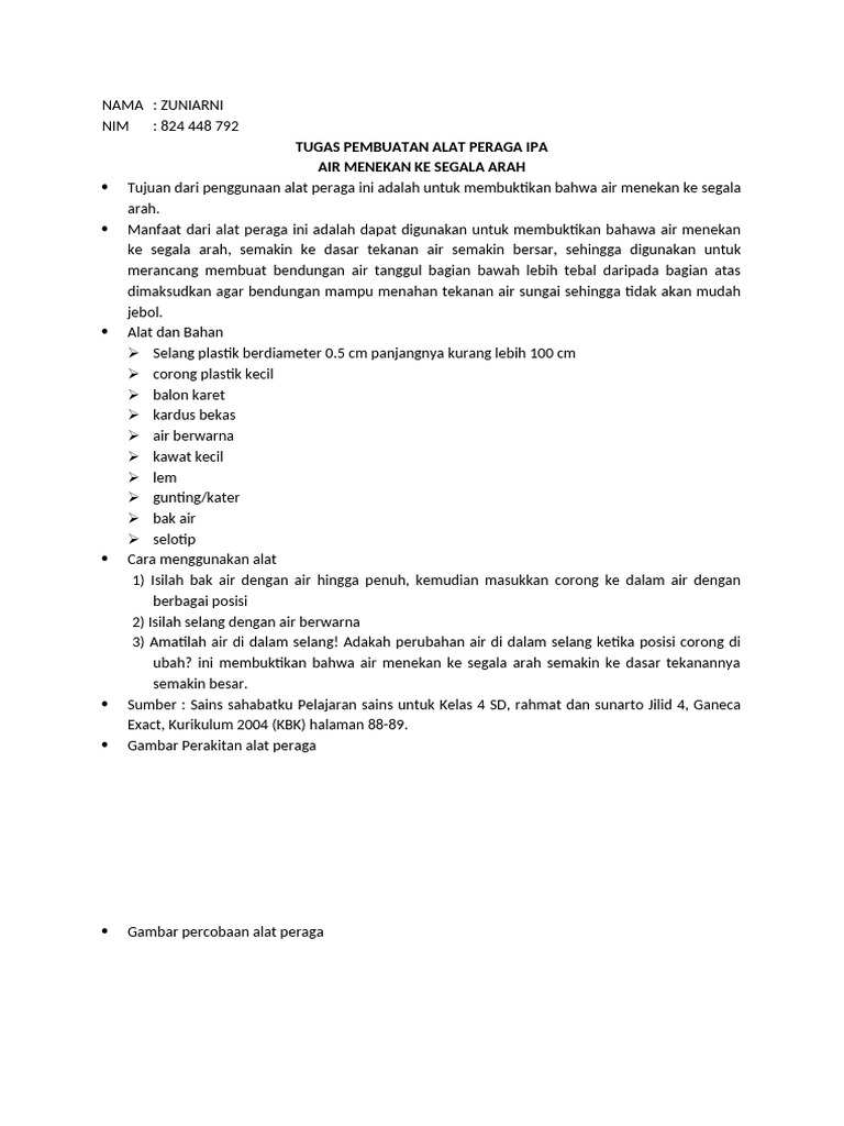 alat peraga IPA | PDF