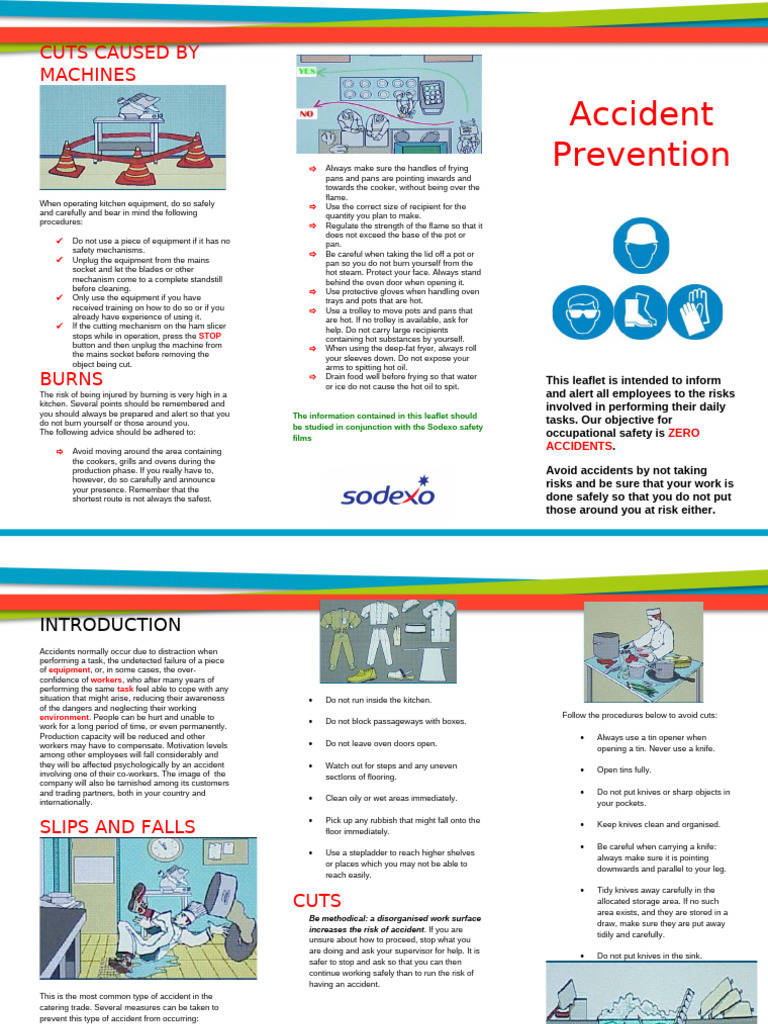 Kitchen Safety: Preventing Cuts and Burns | PDF | Knife | Risk