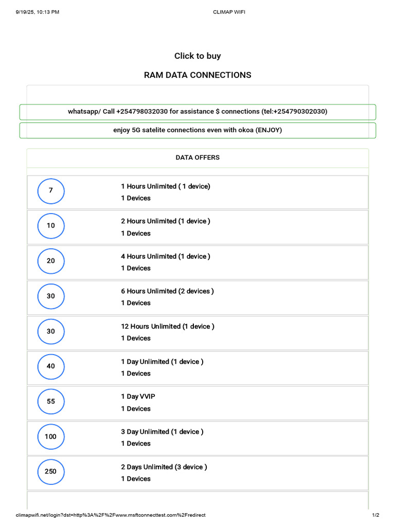 Affordable 5G Satellite Data Plans | PDF