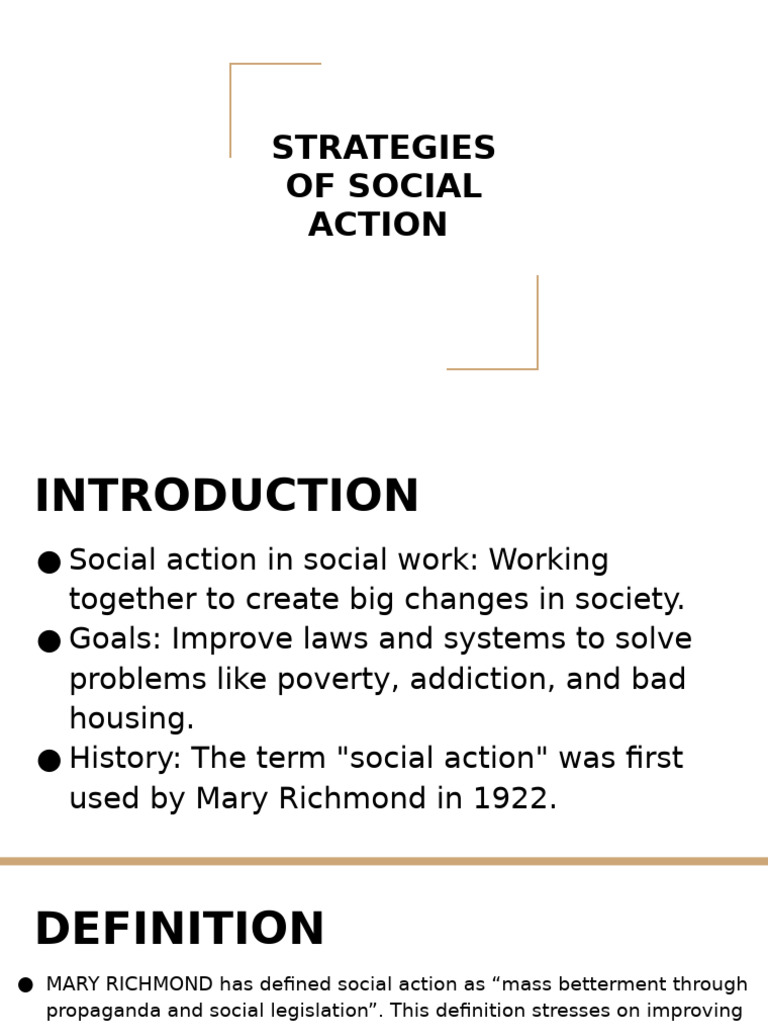 Strategies of Social Action | PDF | Sustainability | Social Psychology