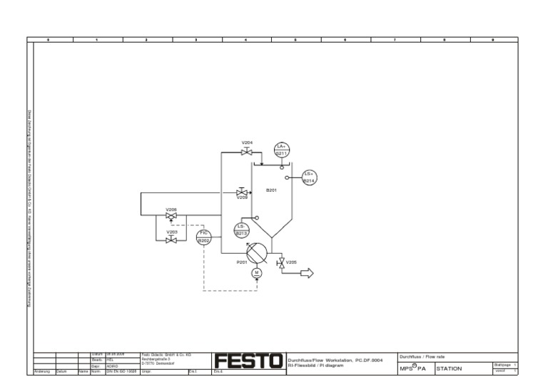 PI Diagram MPS-PA Flow Workstation en | PDF