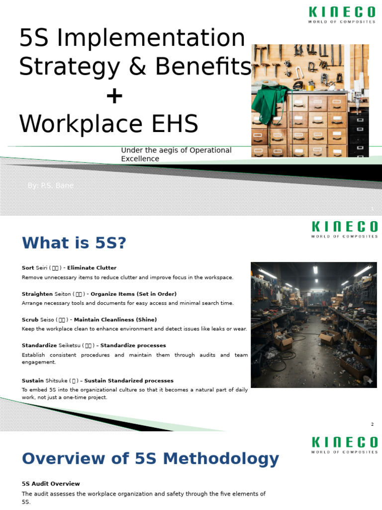 5S Implementation: Strategy & Benefits | PDF | Audit | Safety