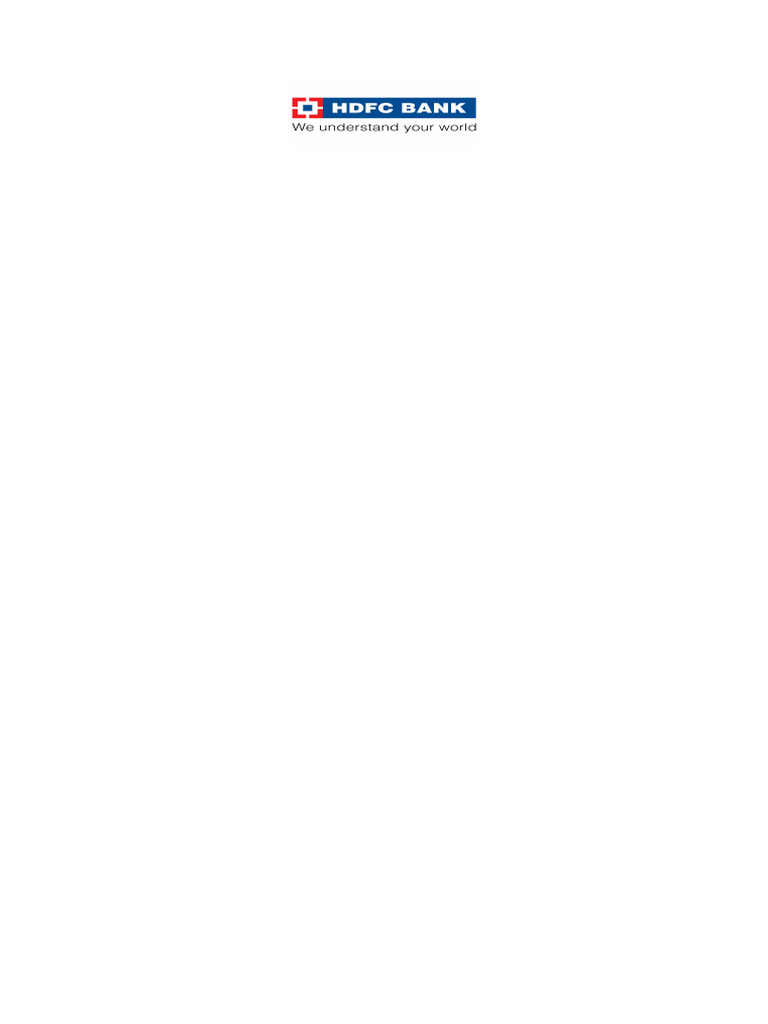 HDFC Current Account Closure Certificate | PDF