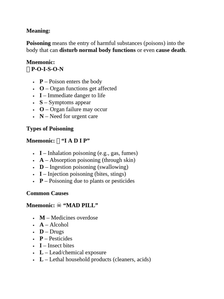 Poison and CPR | PDF | Poison | Cardiopulmonary Resuscitation