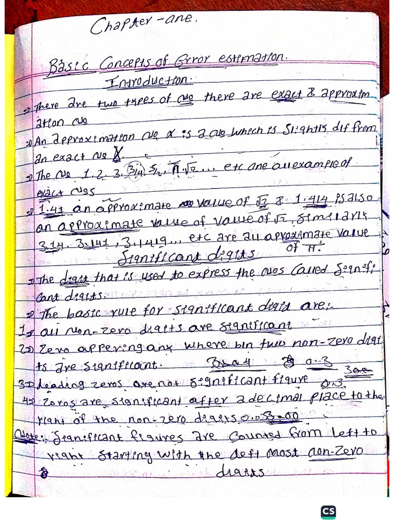 Numerical Analysis 1 | PDF