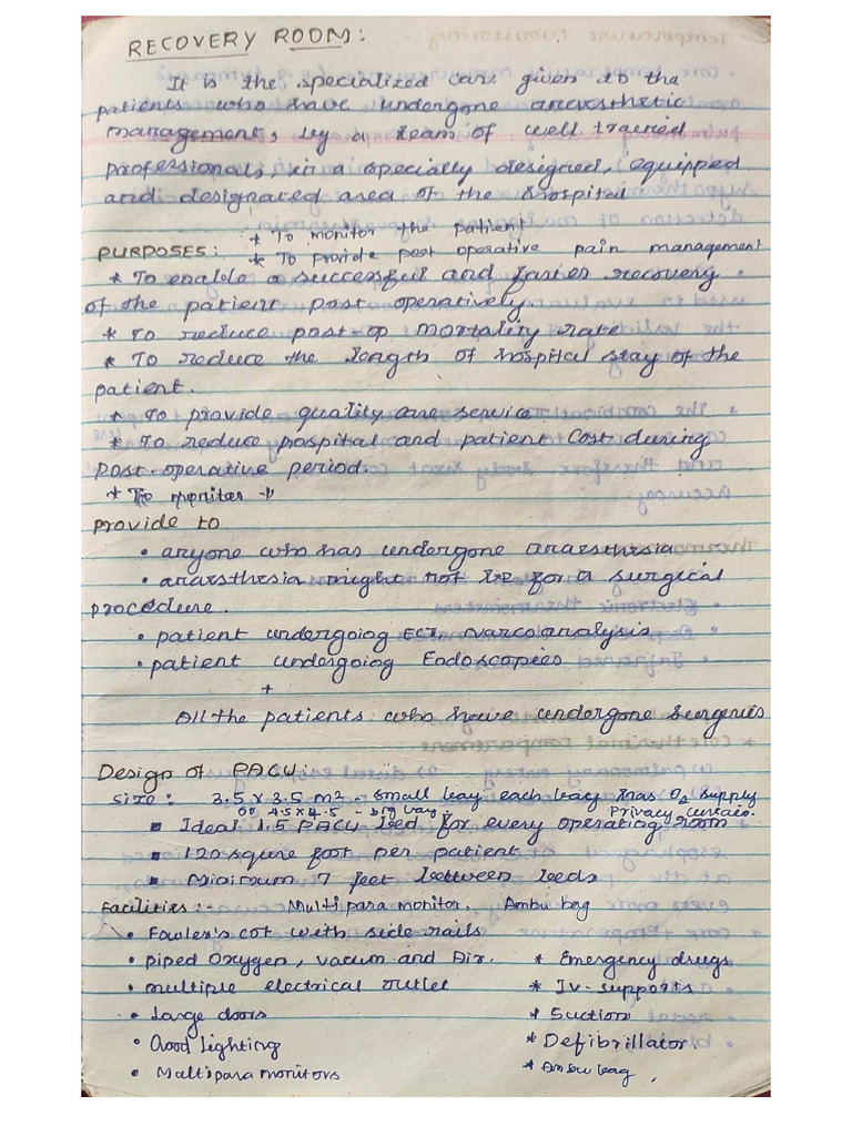 Riyas Anna Anaesthesia Note | PDF
