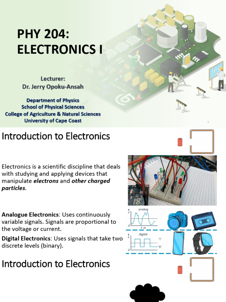 Electronic - Semiconductor Diode JOA | PDF | Semiconductors | Electrical Resistivity And ...