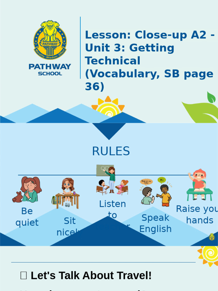 Close-Up A1+ (Expat 6) - Speaking | PDF | Wheeled Vehicles | Land Transport