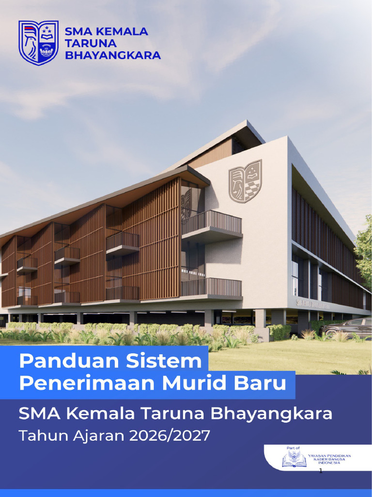 (Draft) E-Booklet SPMB SMA Kemala Taruna Bhayangkara TA 2026 - 2027 | PDF
