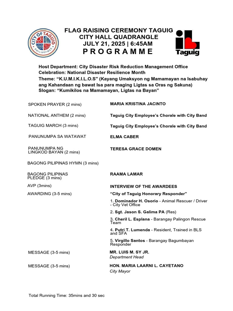 CDRRMO | PDF