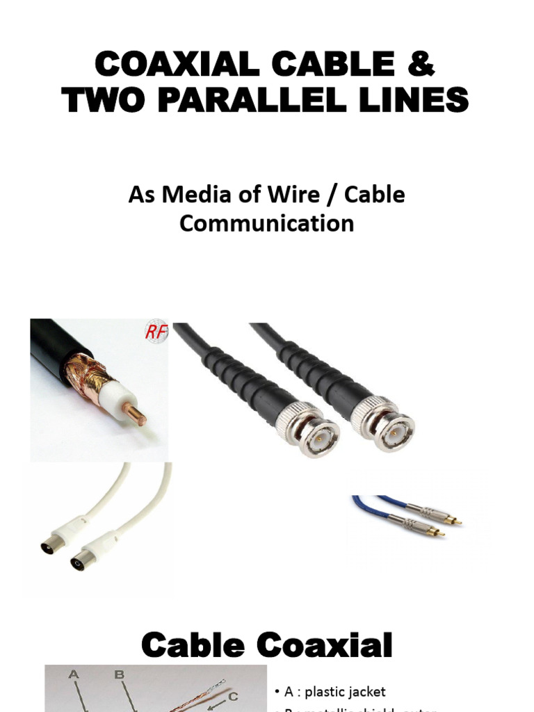 Capacitance, Inductance and Characteristic Impedance COAXIAL CABLE | PDF
