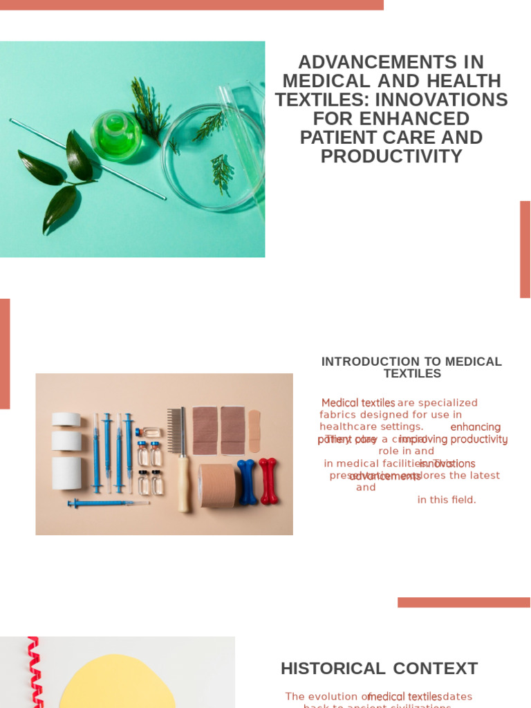Medical Healthcare and Productive Textiles | PDF | Textiles | Health Care