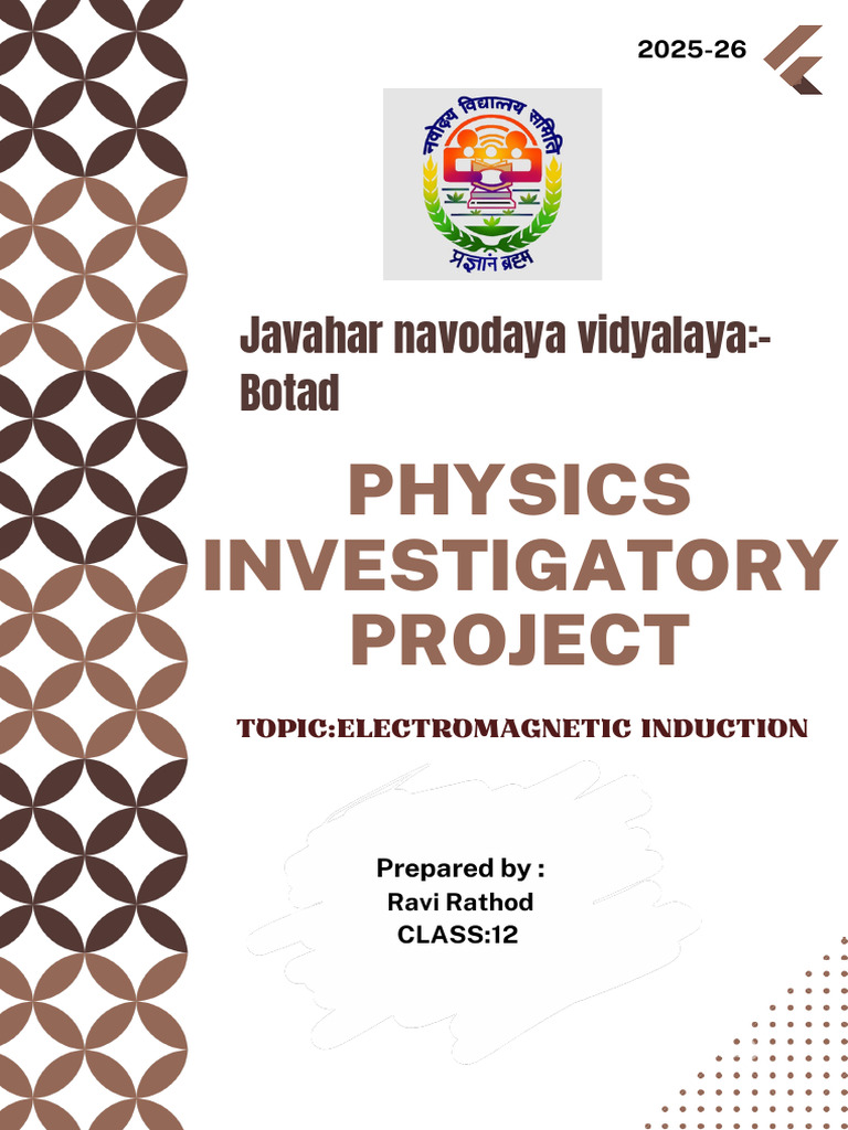 Physics Class 12 Project - PDF - 20251111 - 194345 - 0000 | PDF ...