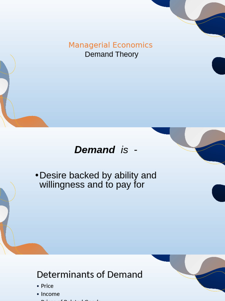 3 Demand, Supply and Market Pricing Theory | PDF | Demand | Supply (Economics)