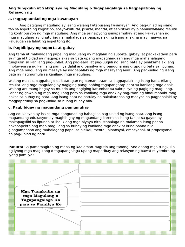 Activity Sheets q2-w2 | PDF