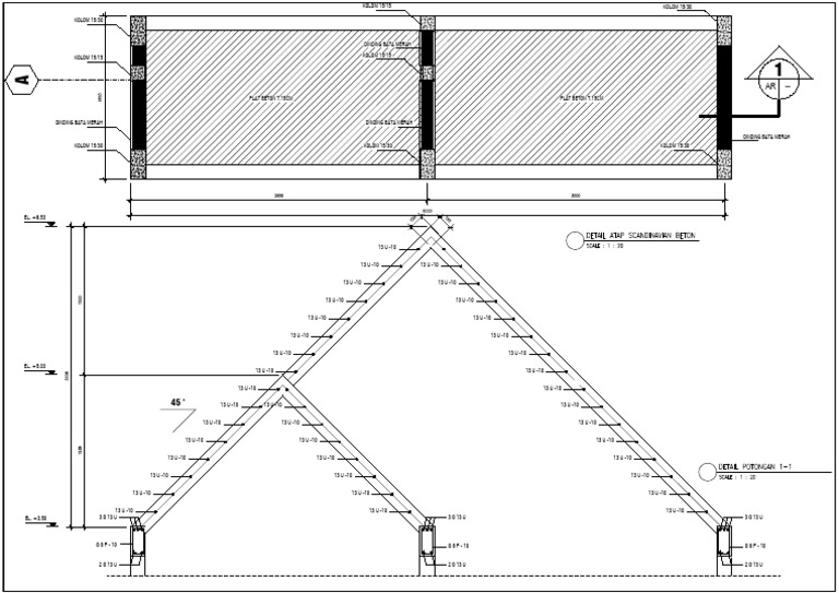 Detail Atap Scandinavian Beton | PDF