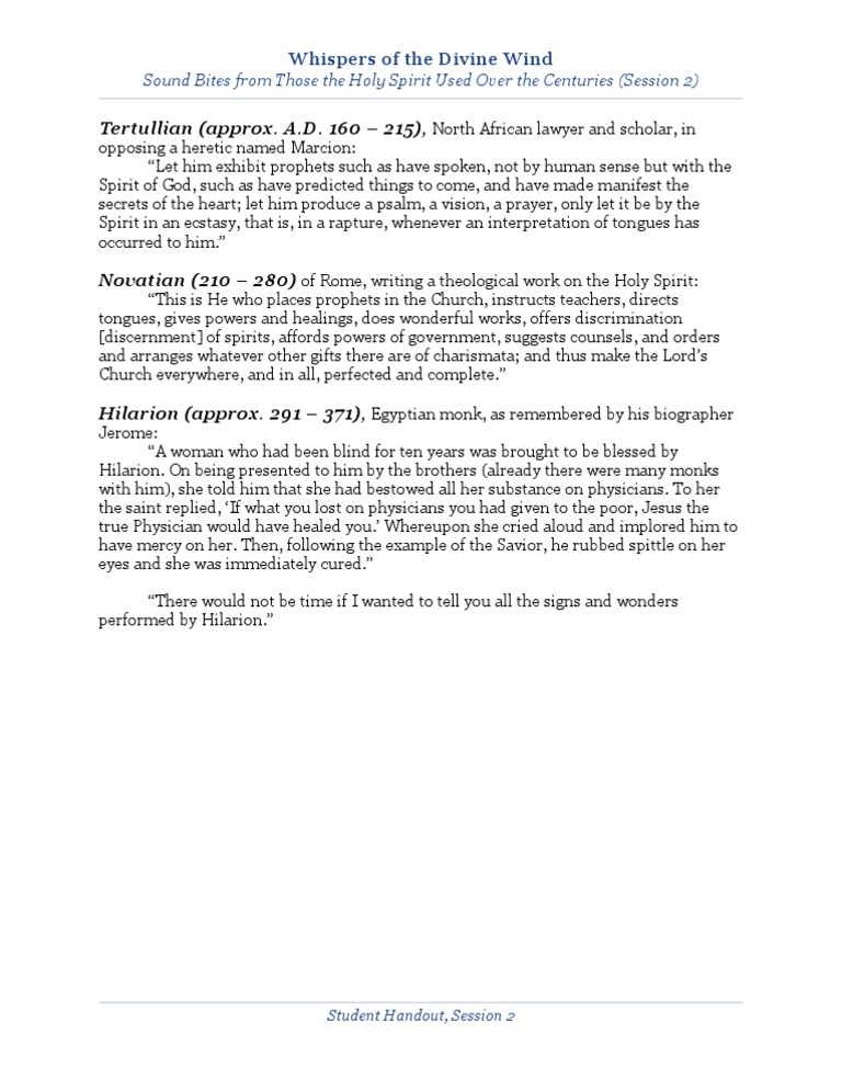 Student Handout 2 | PDF