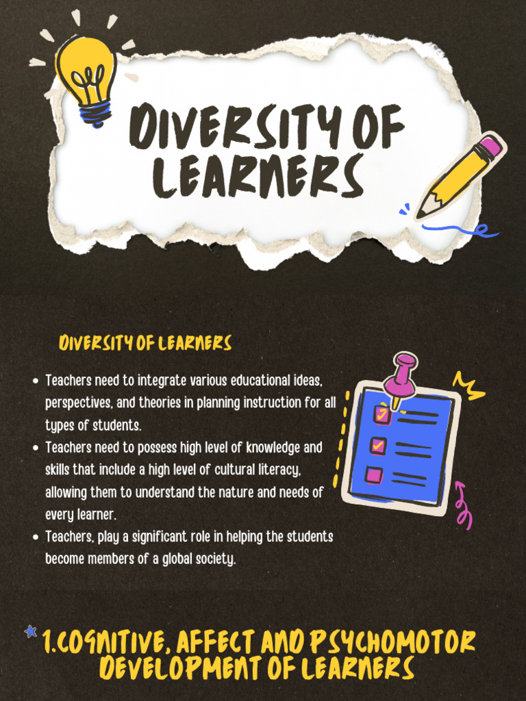 Diversity of Student | PDF | Learning | Learning Styles