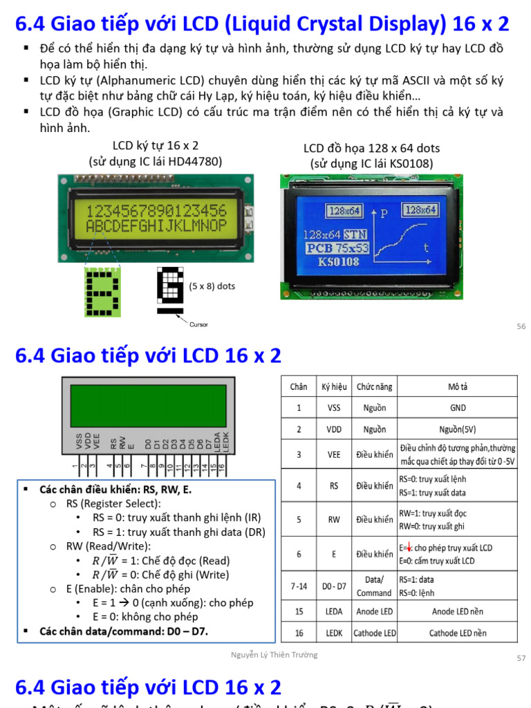 LCD 16x2 | PDF