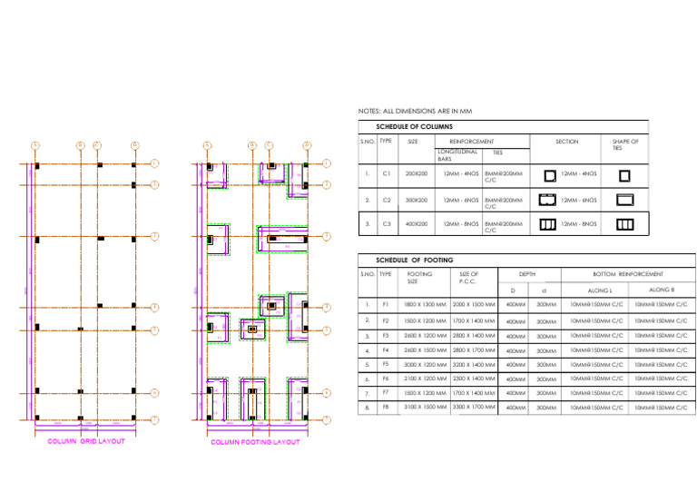 Column Grid Structure Model Pdf Chess Theory Chess