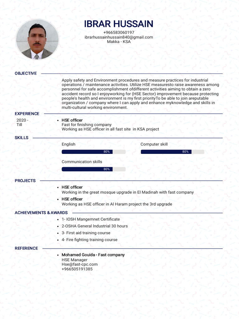Ibrar Cv | PDF