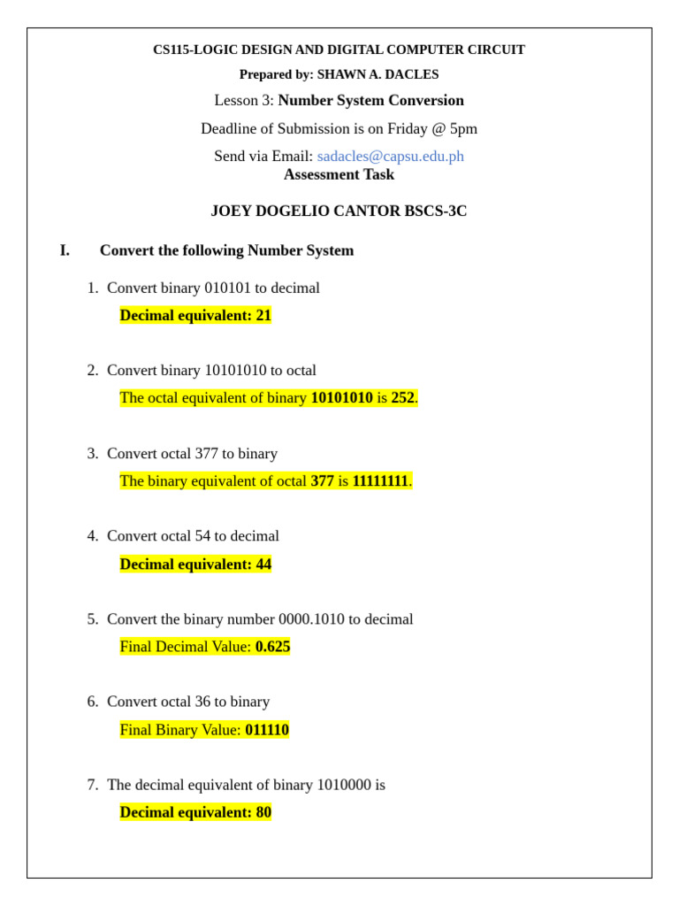 CS115-LogicDesign | PDF