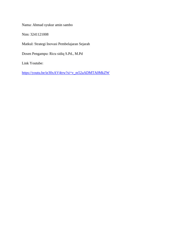 Wayae 1 | PDF