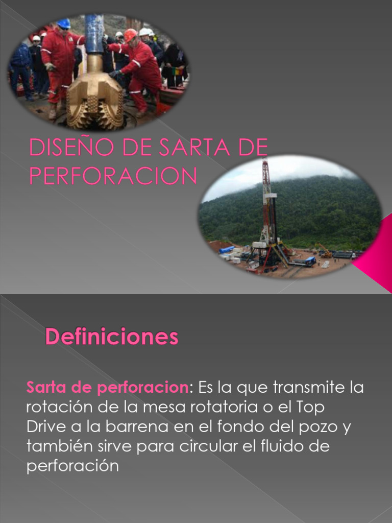 Componentes y Funciones de Sarta de Perforación | PDF | Perforación ...
