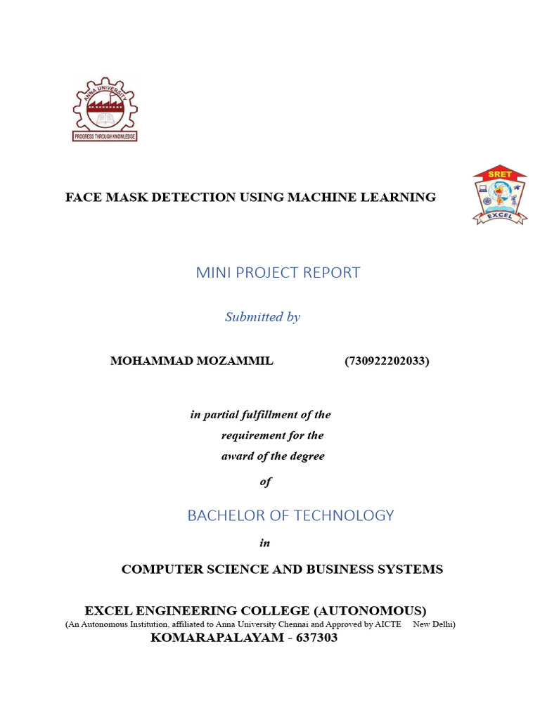 Mini Project Machine Learning | PDF | Deep Learning | Computer Vision