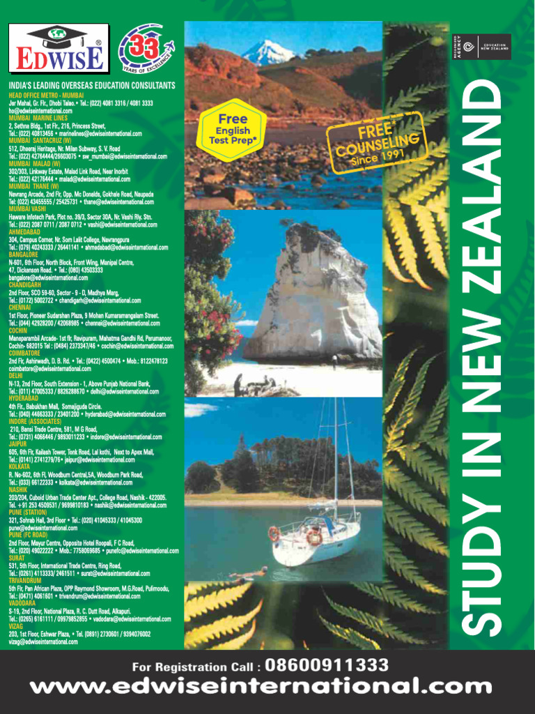 Why Study in New Zealand? Guide | PDF | Academic Degree | Postgraduate ...
