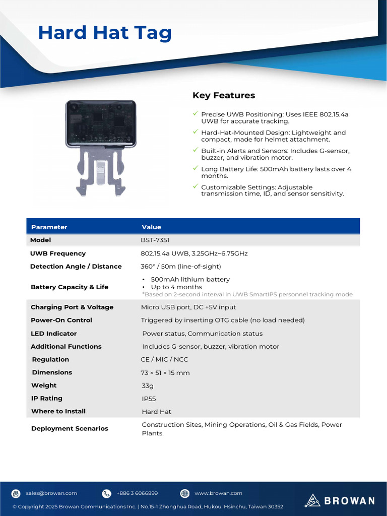 Hard Hat Tag | PDF | Ultra Wideband | Computer Engineering